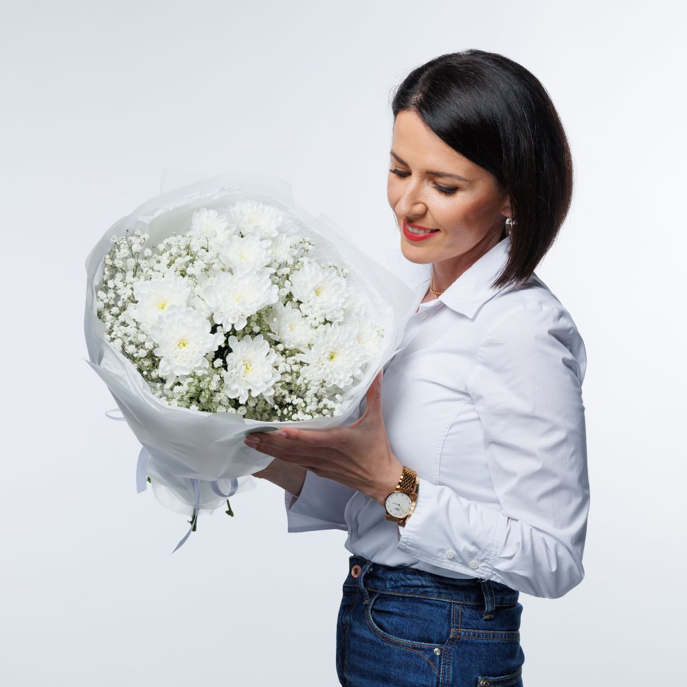 Kytica Biela elegancia│Laskykvet.sk